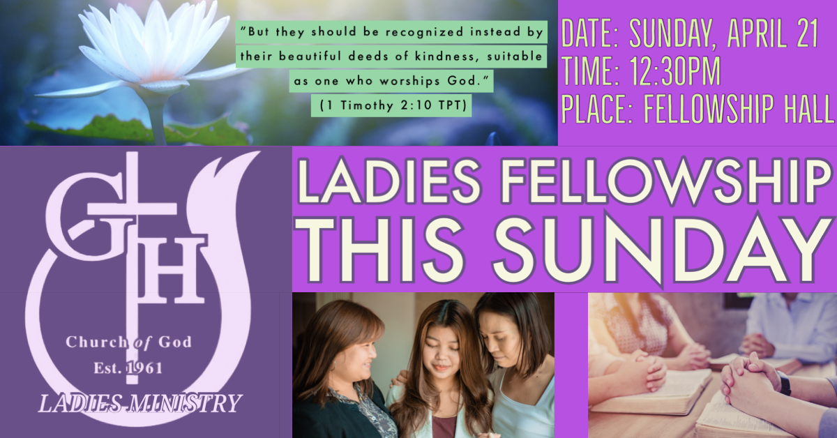 LADIES FELLOWSHIP – Grand Haven Pentecostals